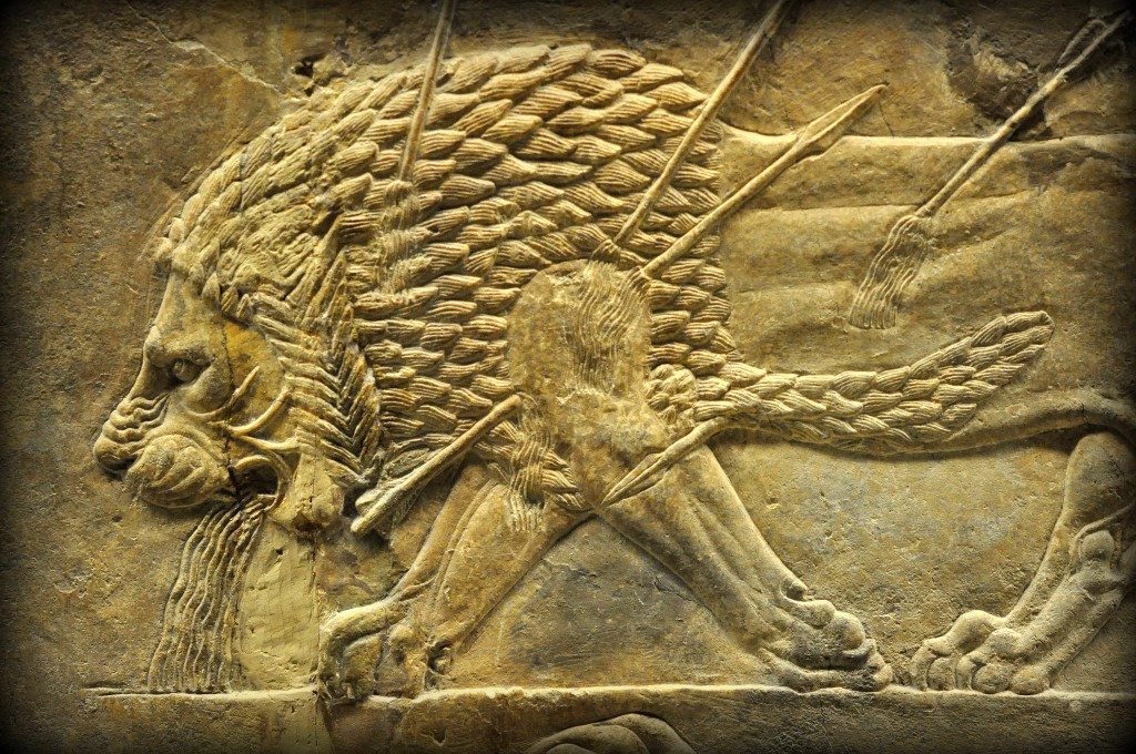 Assyrian Lion-Hunting at the British Museum – World History et cetera